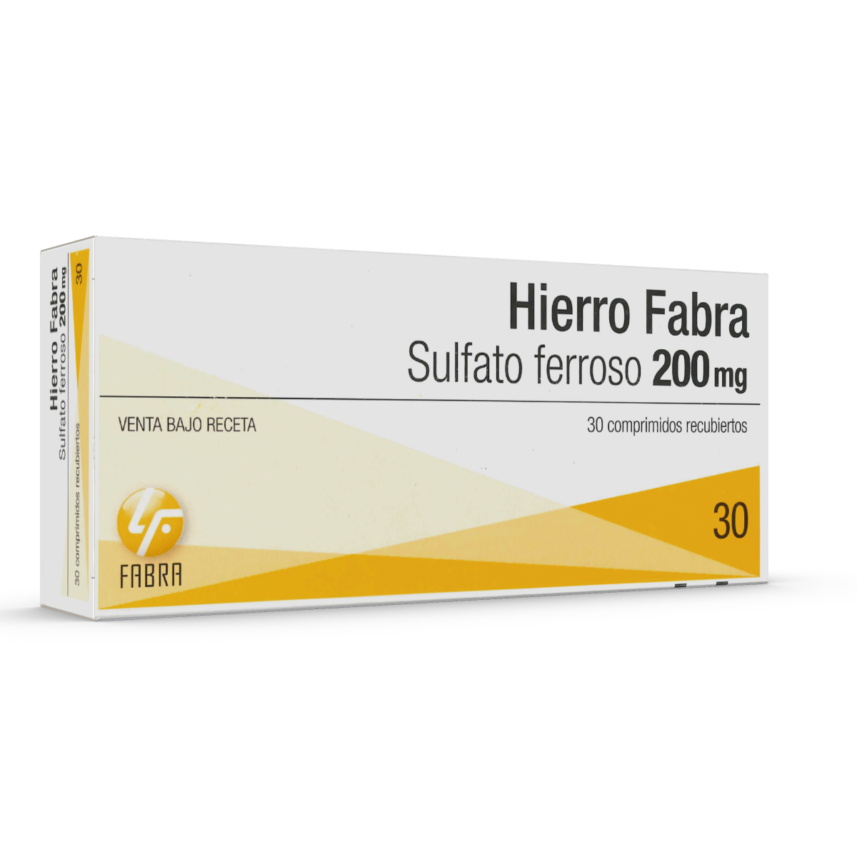 hierro,sulfato comp.x 30 | HIERRO FABRA - MARBE S.A. | Droguería