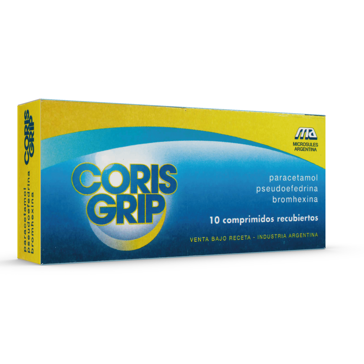 paracetamol+pseudoefedrina+asoc. comp.rec.x 10 | CORIS GRIP – MARBE S.A ...