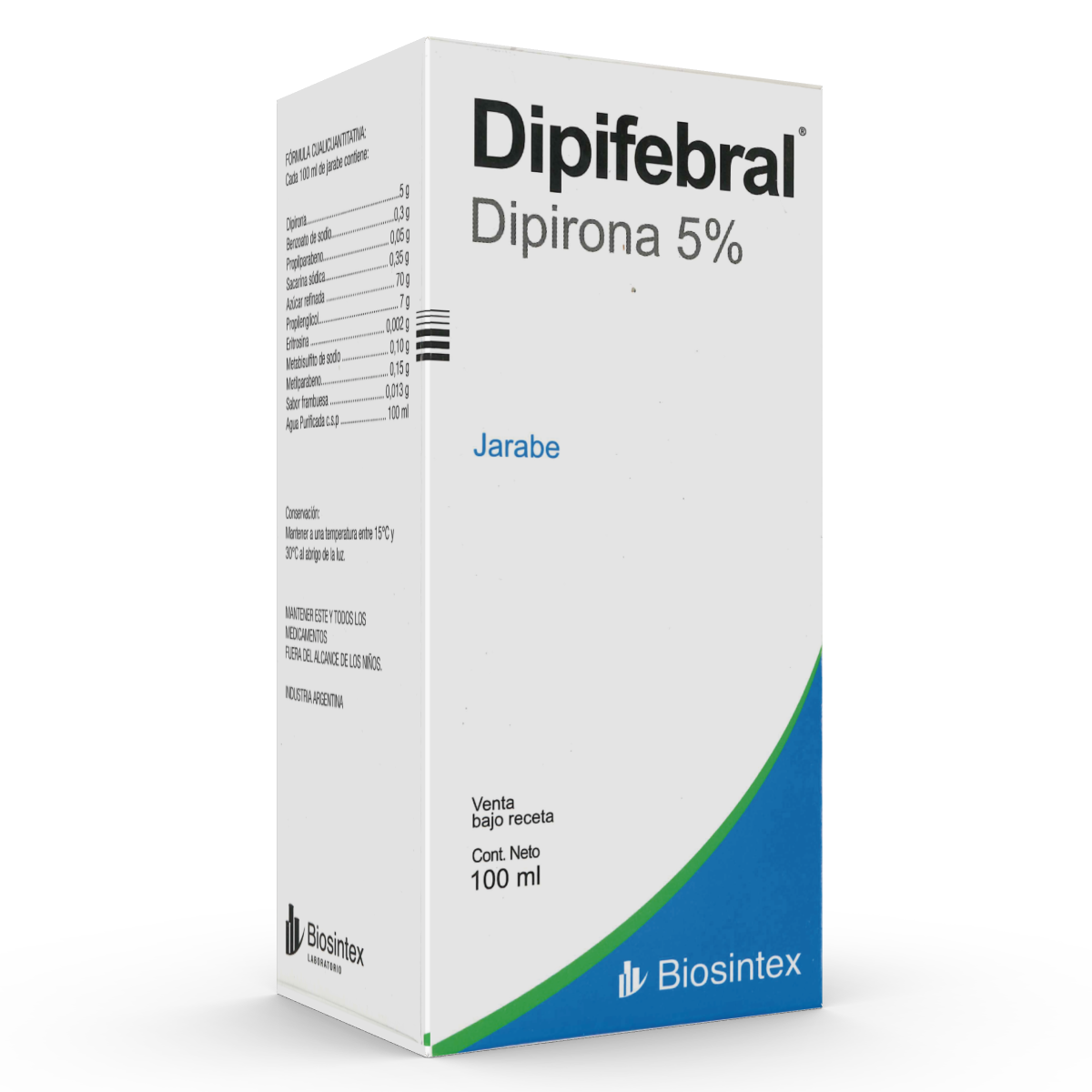 dipirona jbe.x 100 ml | DIPIFEBRAL – MARBE S.A. | Droguería
